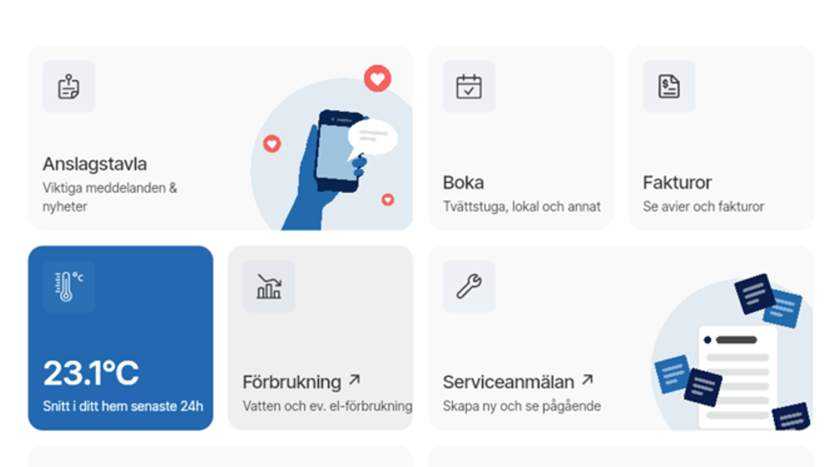 Bättre service på Mina Sidor — MKB